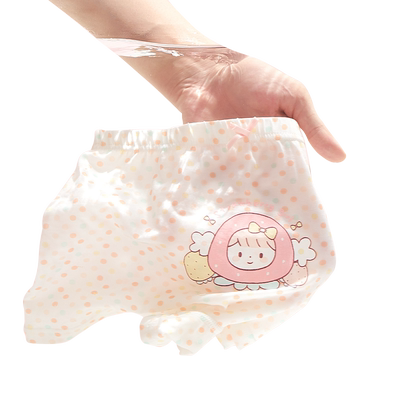 4条莫代尔夏季薄款冰丝女童内裤