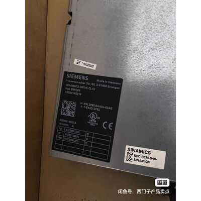 下单前咨询西门子SINAMICS终端模块，型号6SL3055-0AA0