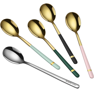 316L不锈钢勺子家用儿童调羹汤勺