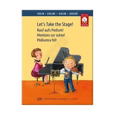 让我们走上舞台小提琴和钢琴附CD