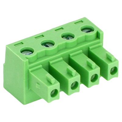 2EDG15KM5.08mm插拔式PCB接线端子排直针V弯针R插头3Pin4Pin12Pin