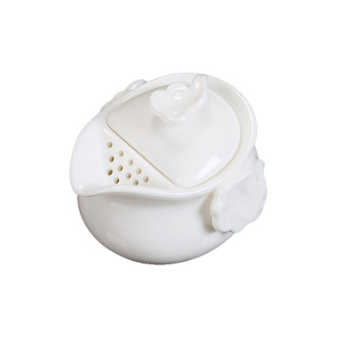 古垚陈清宜手工德化壶羊脂釉白瓷