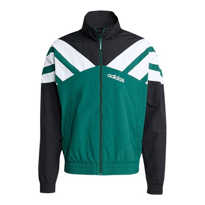 Adidas/阿迪达斯官方正品三叶草男士宽松三条纹运动外套JX3053