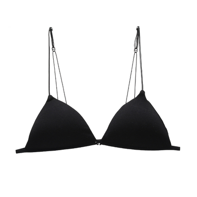 性感深V法式三角杯前扣美背文胸