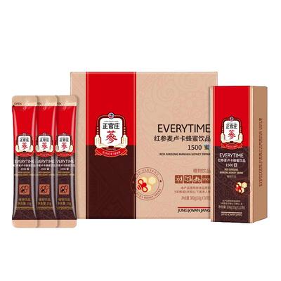 正官庄15%红参浆柠檬西柚味饮品