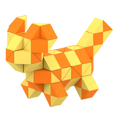 24节魔尺百变磨齿玩具36段4860节