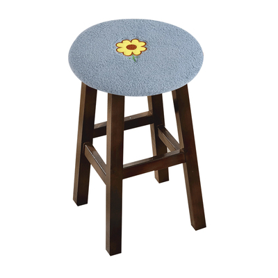 圆形加棉坐垫凳子垫椅子垫凳子套罩饭店餐厅坐垫罩凳子套可拆洗