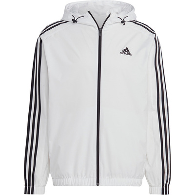 Adidas/阿迪达斯正品当季新款连帽梭织男子运动夹克IB0386