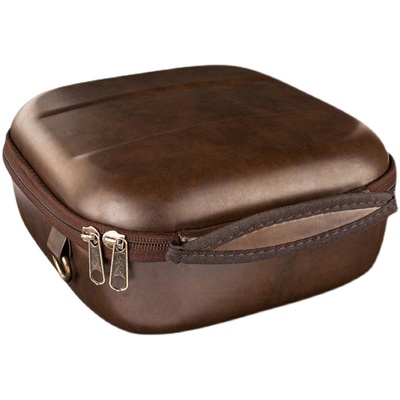 Geekria适用HD650棕色PU耳机包