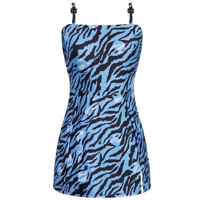 BE范德安联名喵星人性感裙式泳衣