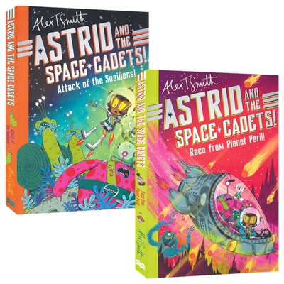 Astrid and the Space Cadets 阿斯特丽德和太空学员系列1-2 桥梁书 初级章节书 青少年英语课外读物 英文原版进口儿童图书