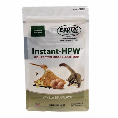 美国Exotic蜜袋鼯宠物鸡蛋蜂蜜全营养HPW主食增肥速溶冲泡粮饲料