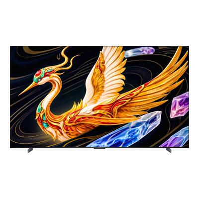 TCL雷鸟98鹤6 27款抗反防眩屏超高刷QD-MiniLED电视机换新补贴85