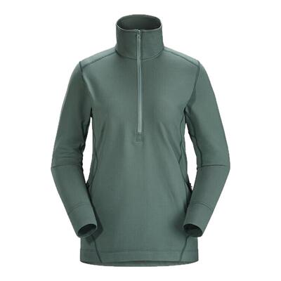 Arcteryx 始祖鸟 Rho LT Zip 户外女款 保暖内搭轻量抓绒上衣
