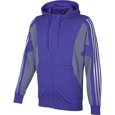 Adidas/阿迪达斯正品当季新款运动男子针织连帽外套 H40198