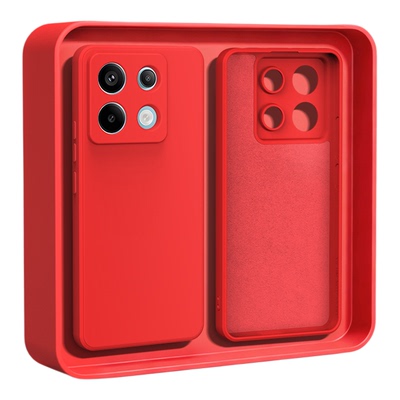 新年红适用红米Note13Pro手机壳RedmiNote13Pro+小米noto13R/RPro新款redmi硅胶5G本命年红色马年套防摔外壳