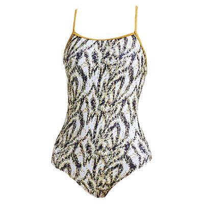 高弹塑身专业竞速游泳衣