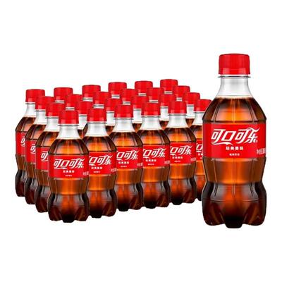 可口可乐300ml 24/12/6小瓶整箱经典碳酸饮料汽水有无糖旗舰店TG