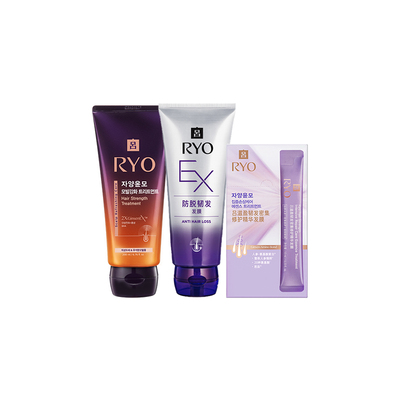 【百补专享】RYO吕氨基酸密集修护发膜紫吕发膜防脱发膜