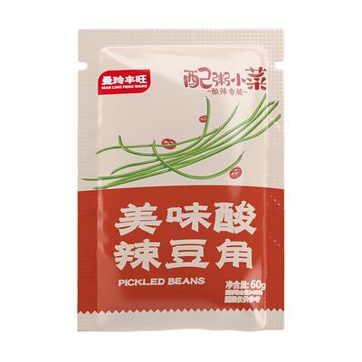 曼玲粥店辅食豆角60g*12袋佐餐