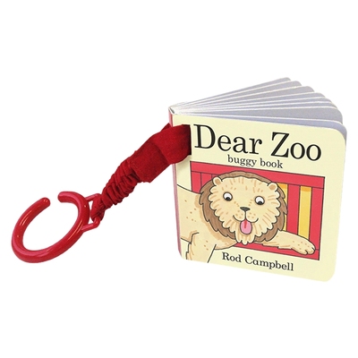 英文原版 Dear Zoo Buggy Book 亲爱的动物园 挂件手掌书纸板书 Rod Campbell 英文版 进口英语原版书籍儿童图书