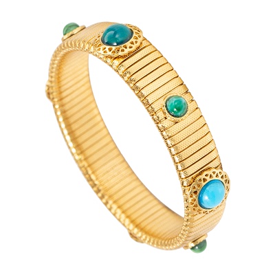 法国进口纯手工镶嵌制作弹力手镯