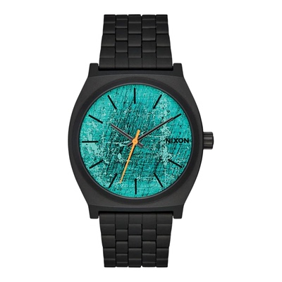 Nixon Time Teller限量款绿松石色表盘石英表男手表 A045-5303-00