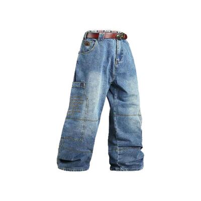 ACUSA拉链门襟长裤歌词刺绣洗水