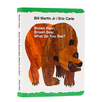 brownbear棕色的熊英文原版绘本
