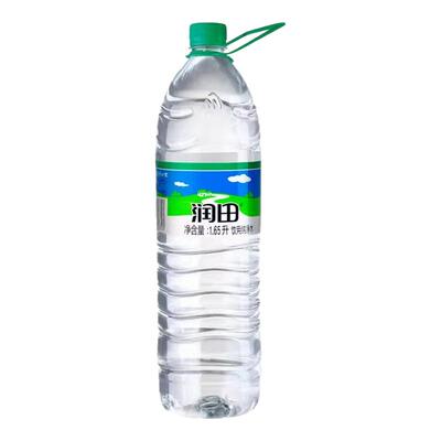 润田纯净水1.65L*12瓶装饮用水便携家庭用水饮用水批发整箱装包邮