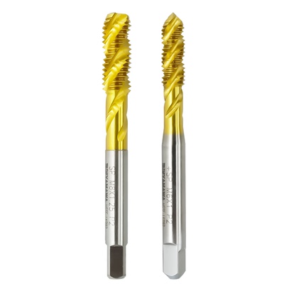 YAMAWA镀钛螺旋丝锥先端镀钛丝攻