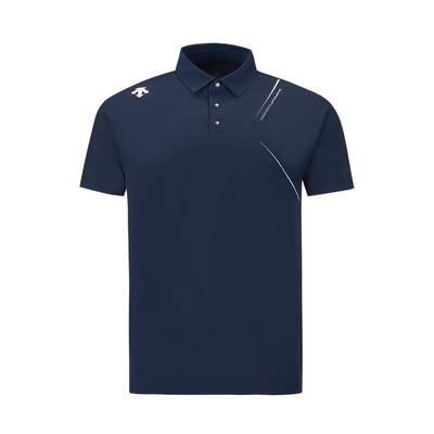 DESCENTE迪桑特TRAINING系列男士吸湿速干防晒短袖POLO衫新品