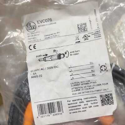 EVC076. EVC077. 易福门传感器线缆议价