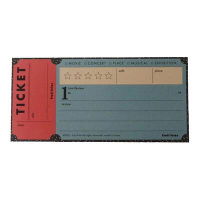 fruitfries标签计划本轻复古可撕