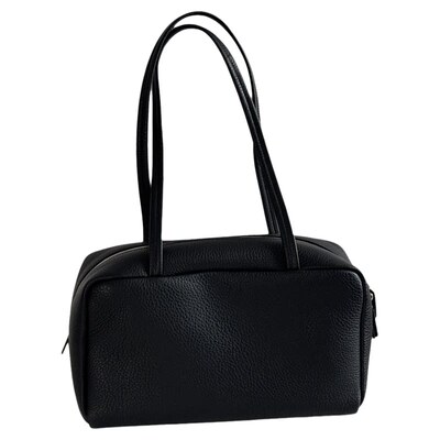 头层牛皮通勤保龄球包