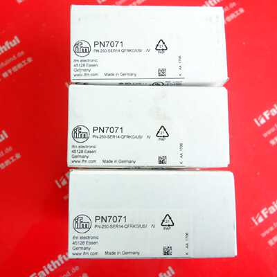 议价Ifm PN7071 易福门全新压力传感器 PN-250-SER14-QFRKG/US/ /