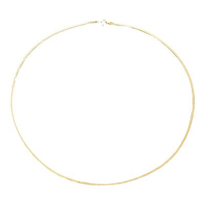 流行14k黄金项链女轻奢新款闪亮