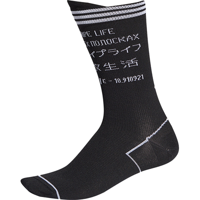 阿迪达斯男女透气运动中袜