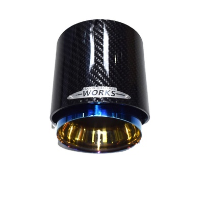 迷你碳纤维尾喉宝马MINI排气管