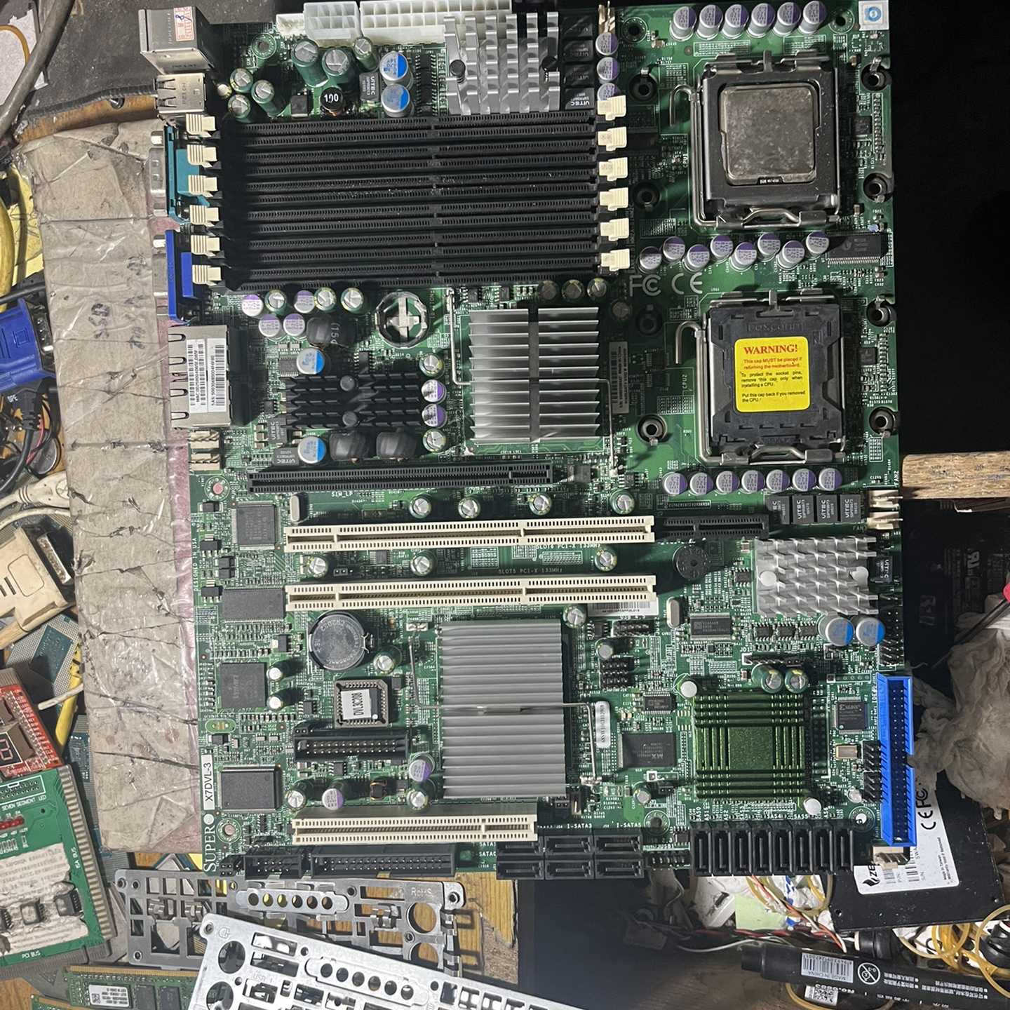 【请询价】超X7DVL-3 771服务器主板拆机原装功能一