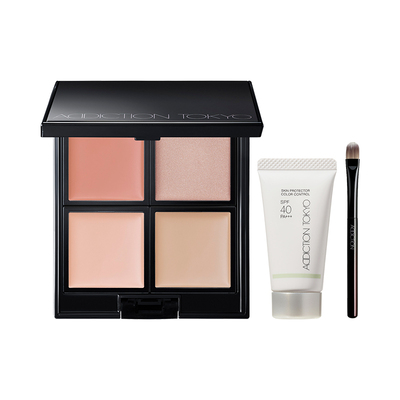 addiction轻盈持妆四色遮瑕盘