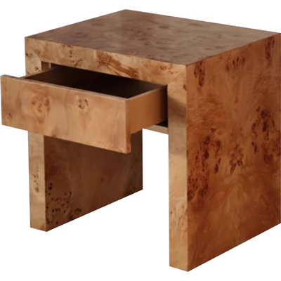 侘寂树瘤皮床头柜床头柜