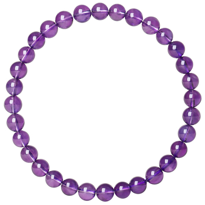 天然紫水晶手串紫罗兰色女