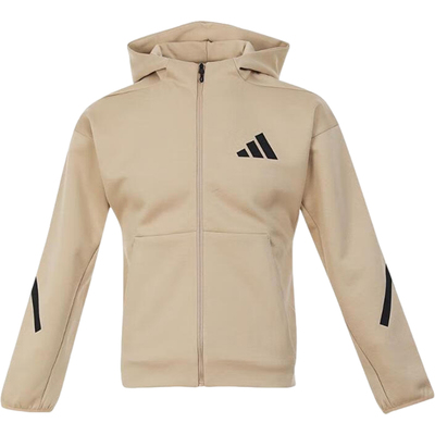 阿迪达斯大童连帽宽松外套