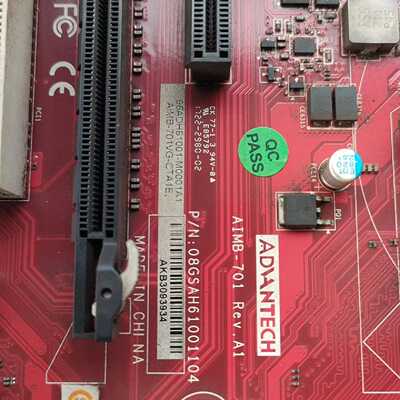 议价研华工控主板AIMB701拆机i52400CPU成维修