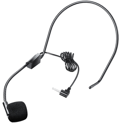 力勤小蜜蜂扩音器有线麦克风耳麦