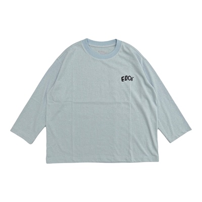 edo1一度童装春夏宽松字母T恤
