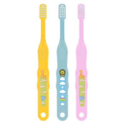 Ci3-8岁卡通小头儿童牙刷日本制