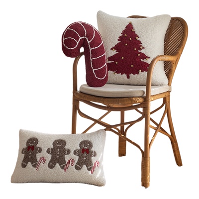 2025年铃铛圣诞抱枕组合礼物原创