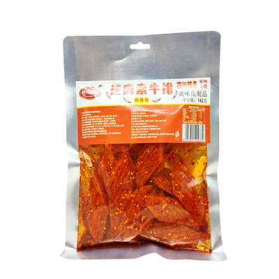 5袋怡贝赞辣条素牛排鸡丝牛肉鸡